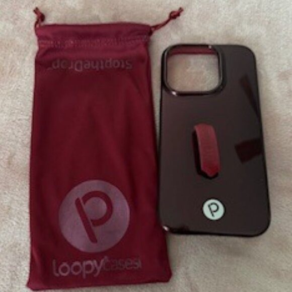 Loopy Case | Cell Phones & Accessories | Maroon Shimmer Loopy Case 4 ...